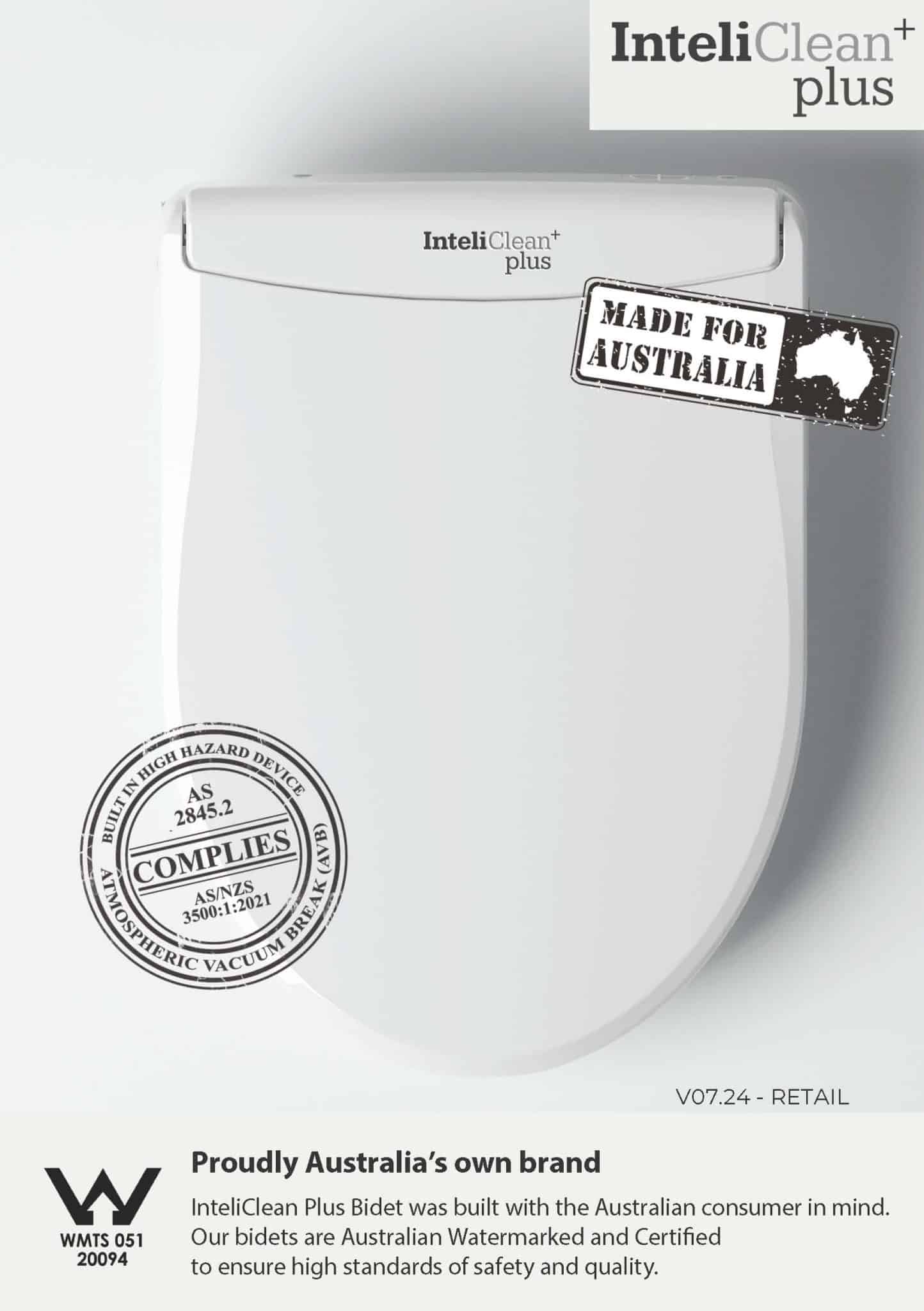 InteliClean PLUS - The Bidet Shop