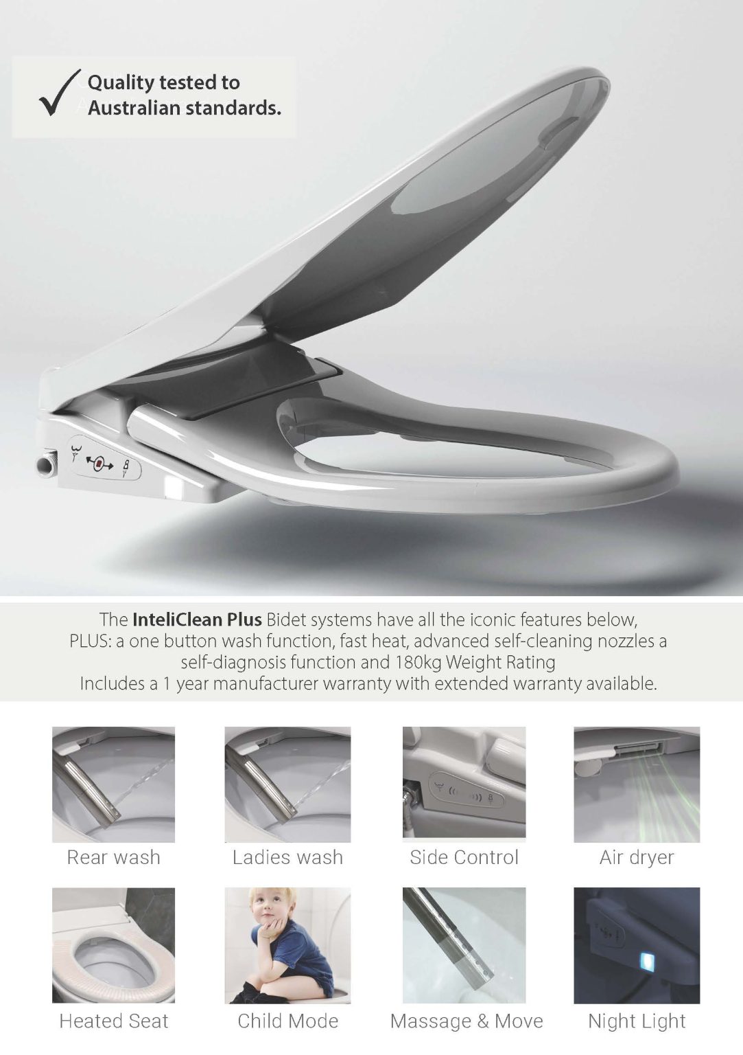 InteliClean PLUS - The Bidet Shop